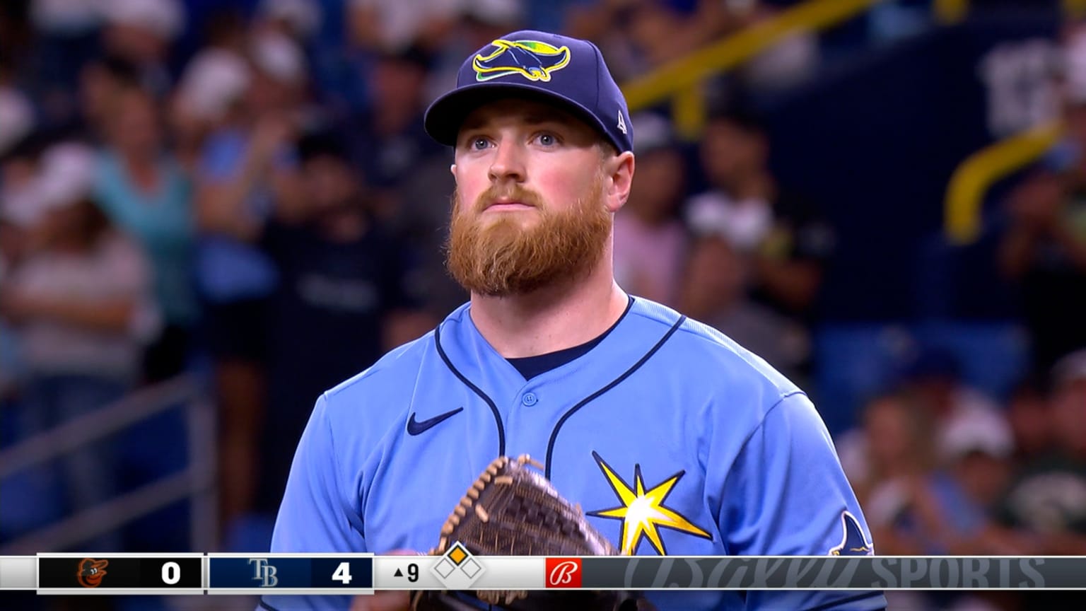 Drew Rasmussen loses perfecto in the 9th inning | 08/14/2022 | Tampa ...