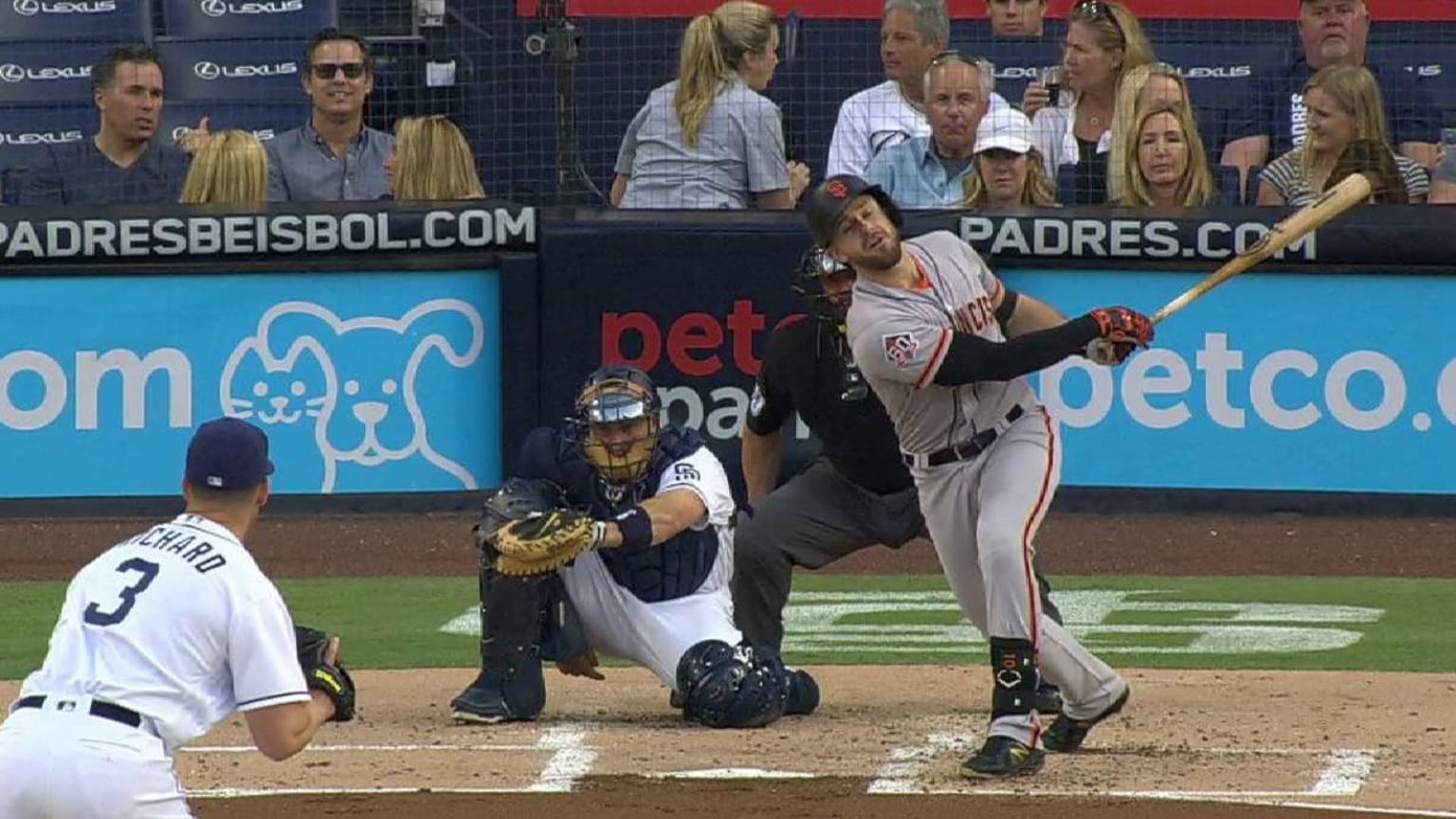 Richard K's Longoria | 04/14/2018 | San Diego Padres