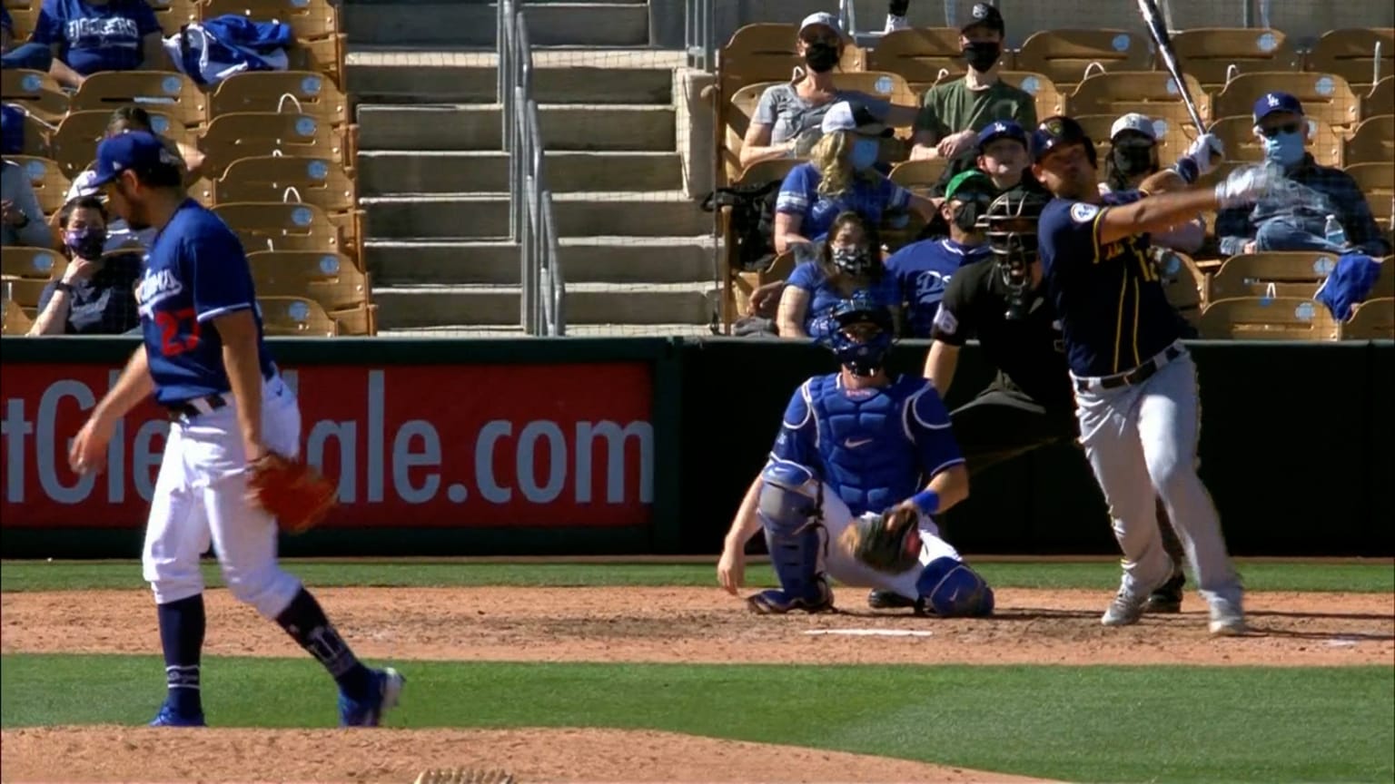 Luke Maile crushes a solo home run in the 7th inning | 03/16/2021 | New ...