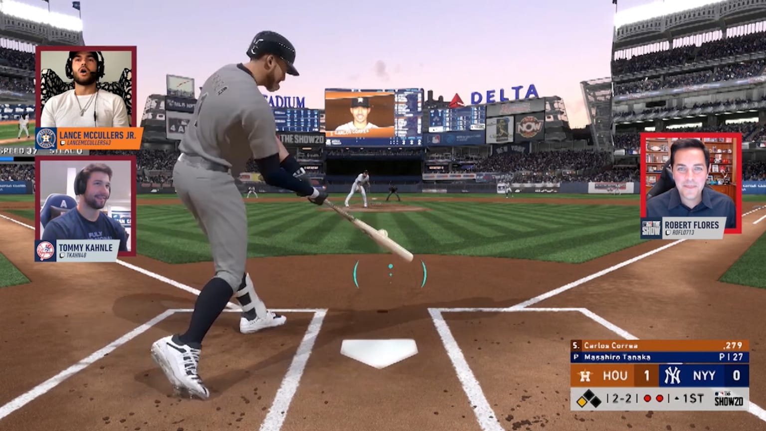McCullers hits RBI single as Correa in Players League | 04/30/2020 ...