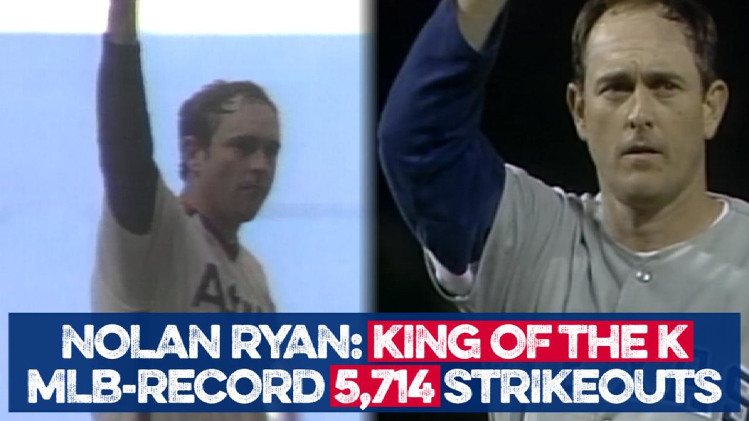 Check out Nolan Ryan's unreal career strikeout stats | 02/06/2018 ...