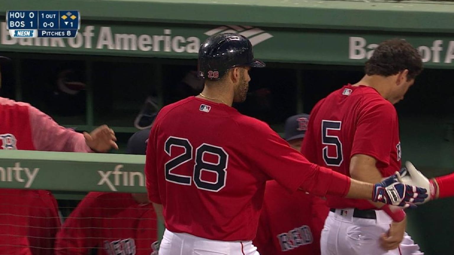 Martinez's sac fly opens scoring | 09/07/2018 | Boston Red Sox