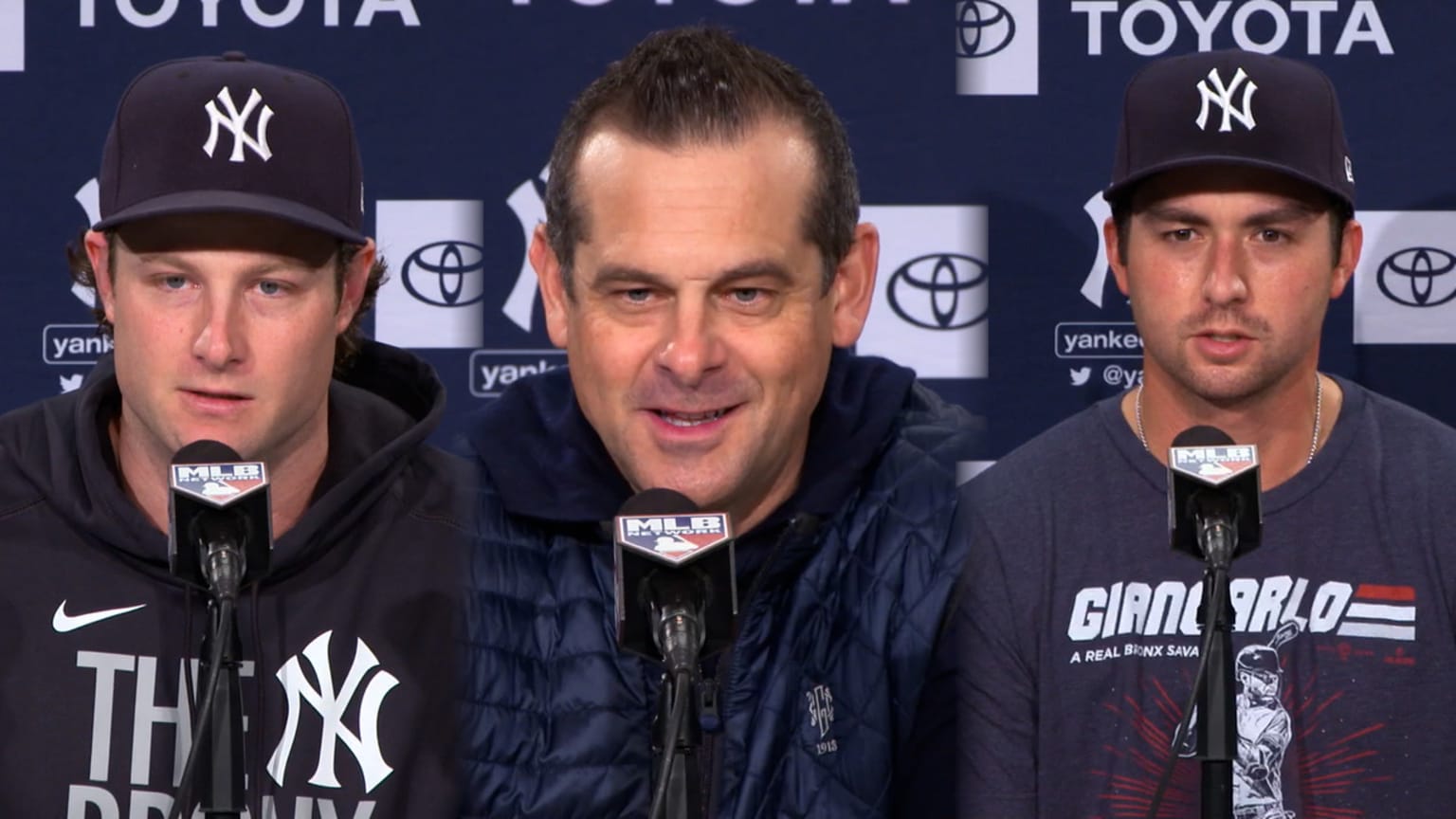 Yankees discuss the American League Wild Card Game | 10/04/2021 | New ...