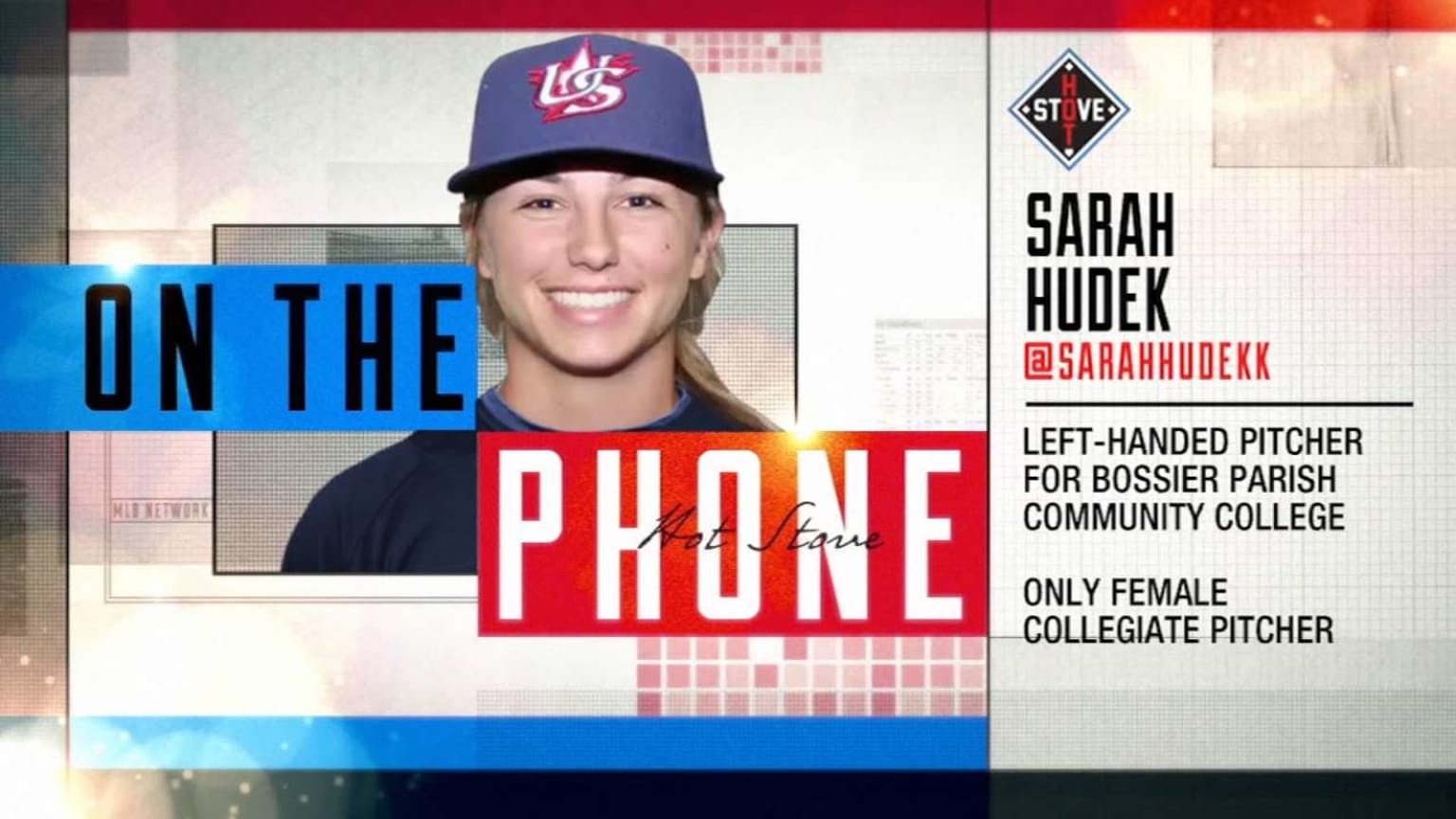 Sarah Hudek on winning her first college baseball win | 02/17/2016 | St ...