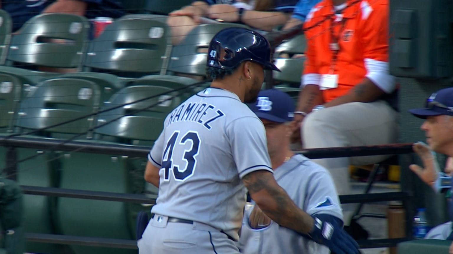 Harold Ramirez hits a go-ahead sacrifice fly in 9th | 06/18/2022 ...