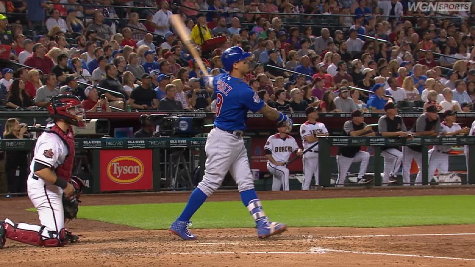 CHC@ARI: Báez pega HR de dos rayas, su 32do del 2018 | 17/09/2018 ...