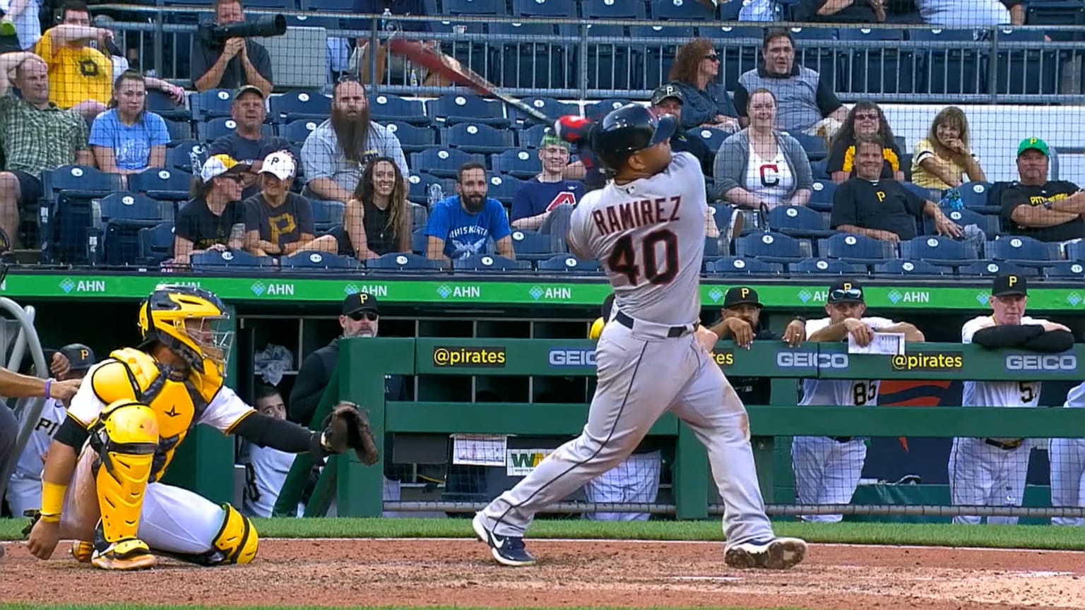 Ramirez belts a pair of homers against the Pirates | 06/19/2021 ...