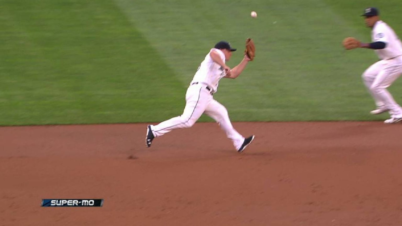 Aaron Judge reaches on a fielding error by third baseman Kyle Seager ...