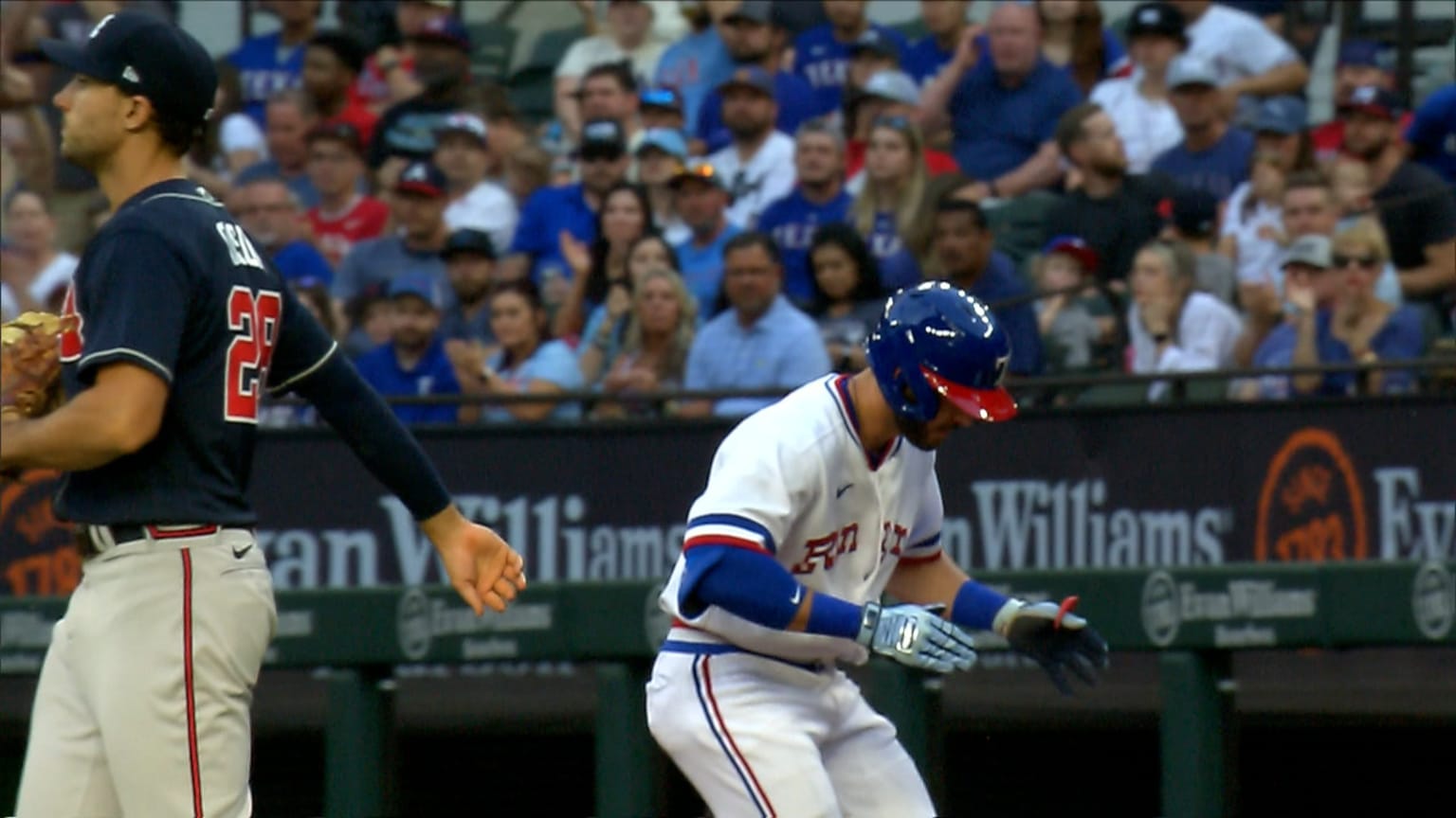 Zach Reks collects his first career hit, RBI | 04/30/2022 | Texas Rangers