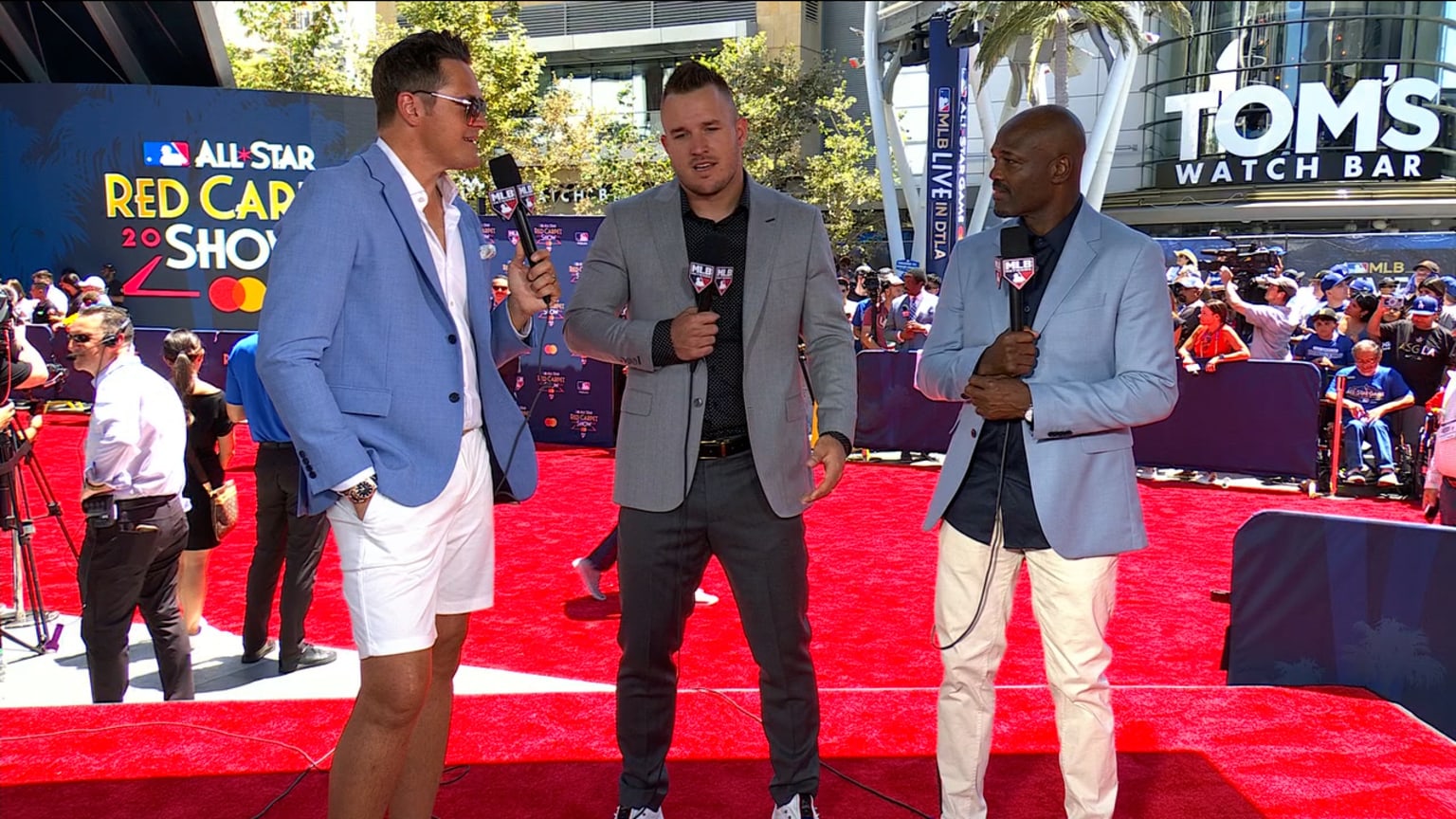 Mike Trout on favorite outfits, All-Star Game memory | 07/19/2022 ...