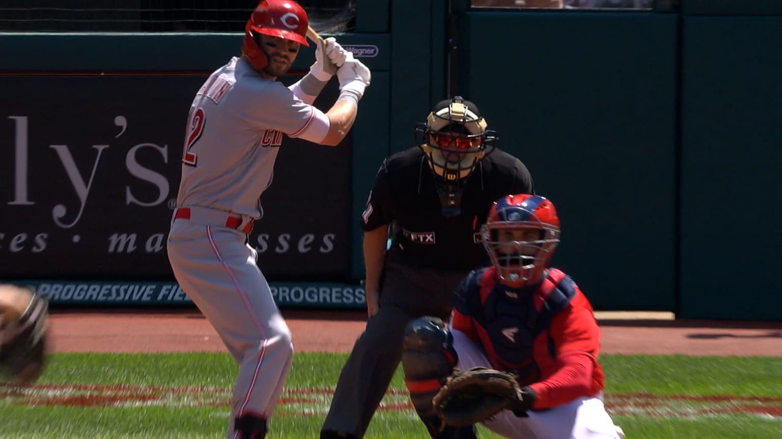 Tyler Naquin puts Reds on the board with solo homer | 05/19/2022 ...