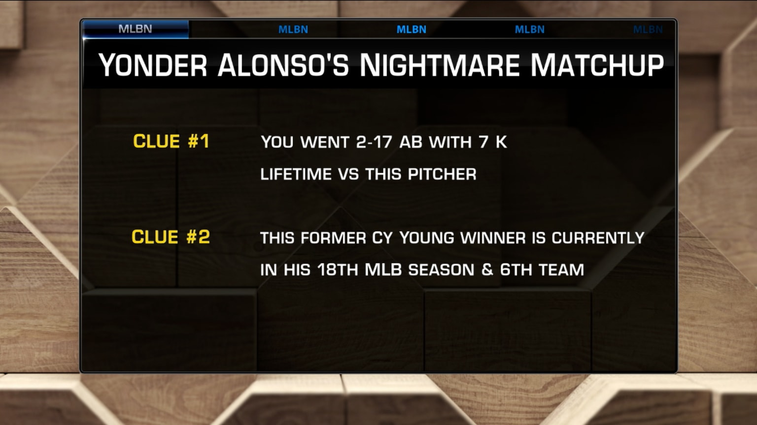 Alonso and Plesac's dream and nightmare matchups | 05/26/2021 | Houston ...