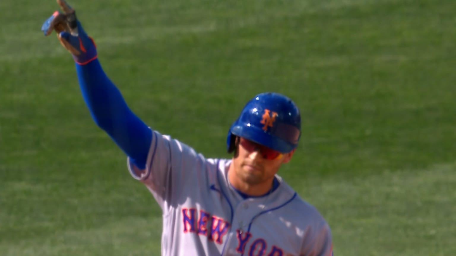 Brandon Nimmo doubles to left to score Brett Baty | 08/20/2022 | New ...