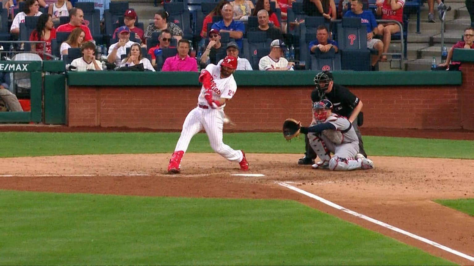 Darick Hall cranks a solo homer, gives Phillies lead | 07/01/2022 ...