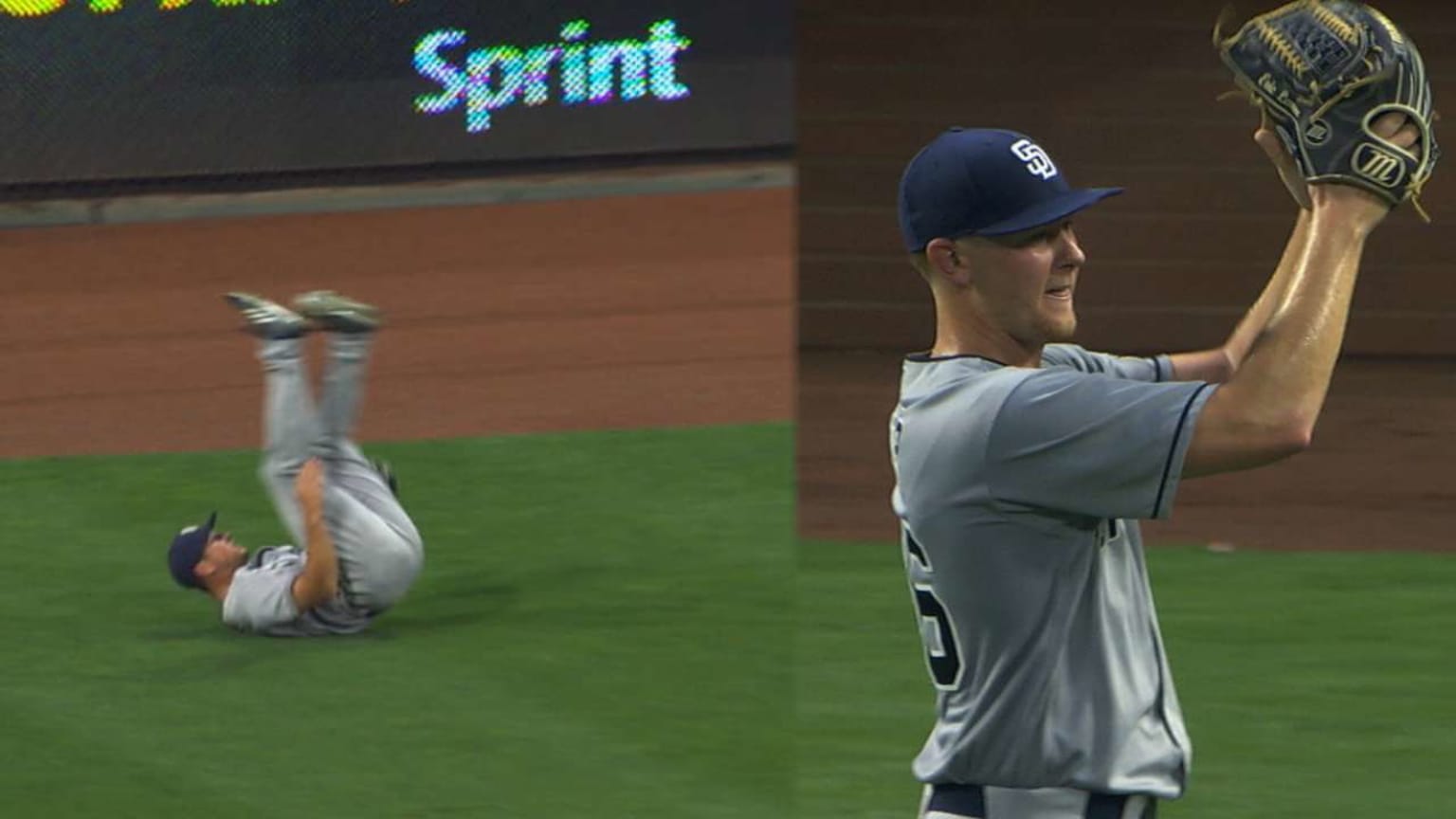 SD@CIN: Renfroe makes a diving grab with bases loaded | 09/06/2018 ...