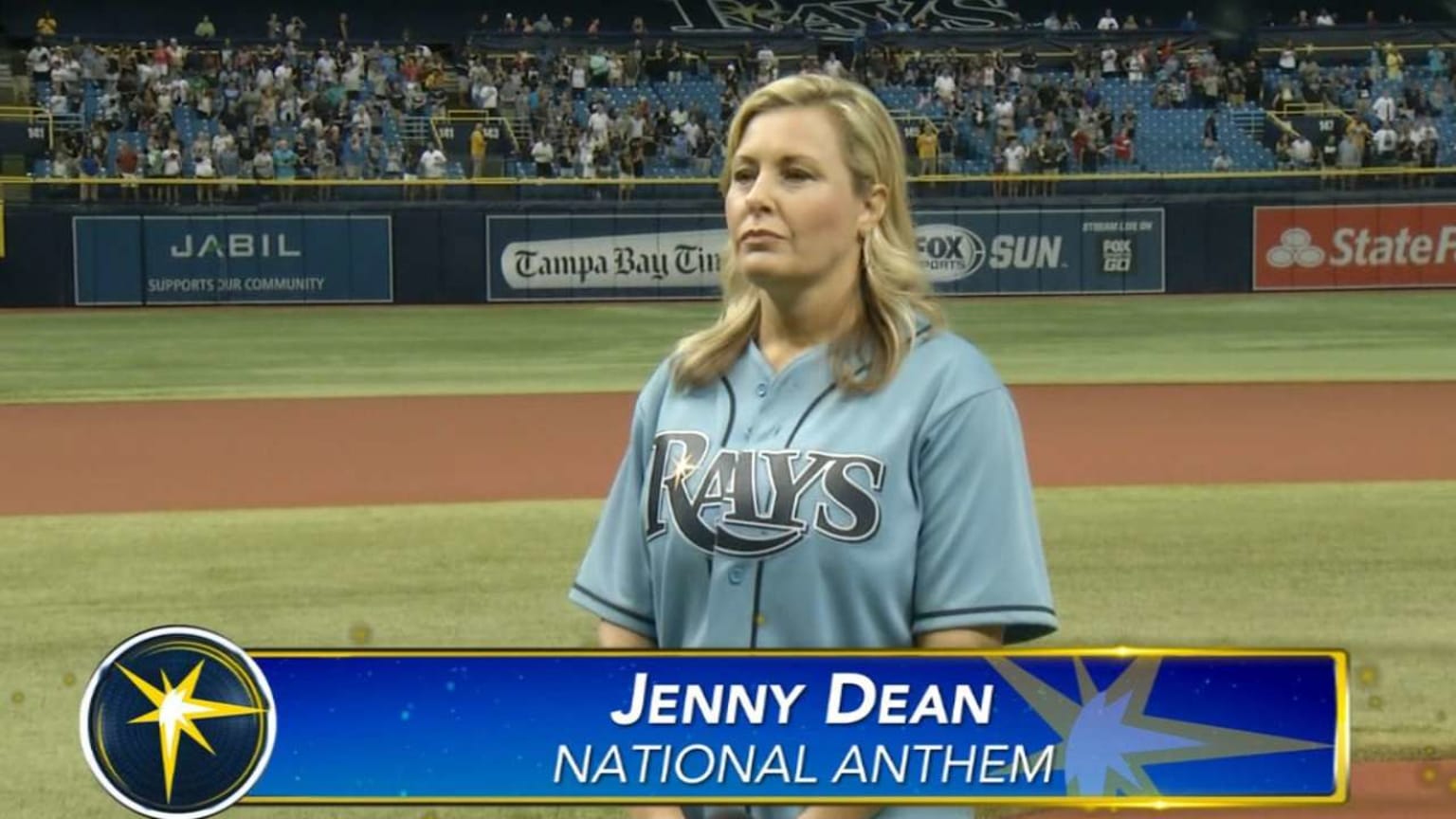 Jenny Dean Anthem July 30, 2016 | 07/31/2016 | New York Yankees