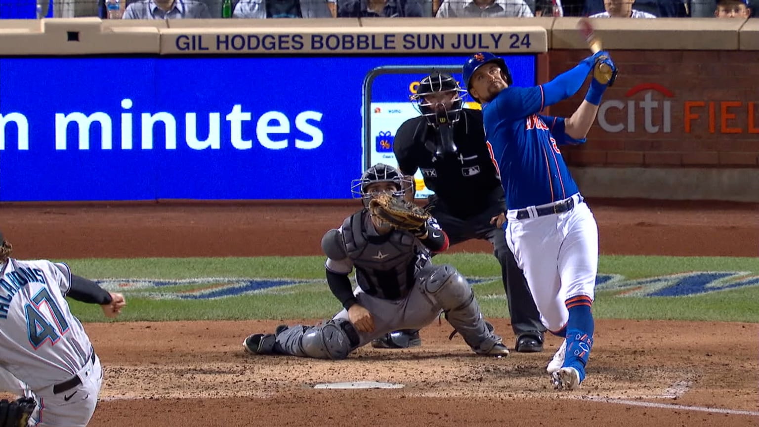 J.D. Davis muscles a grand slam out to left field | 07/07/2022 | New ...