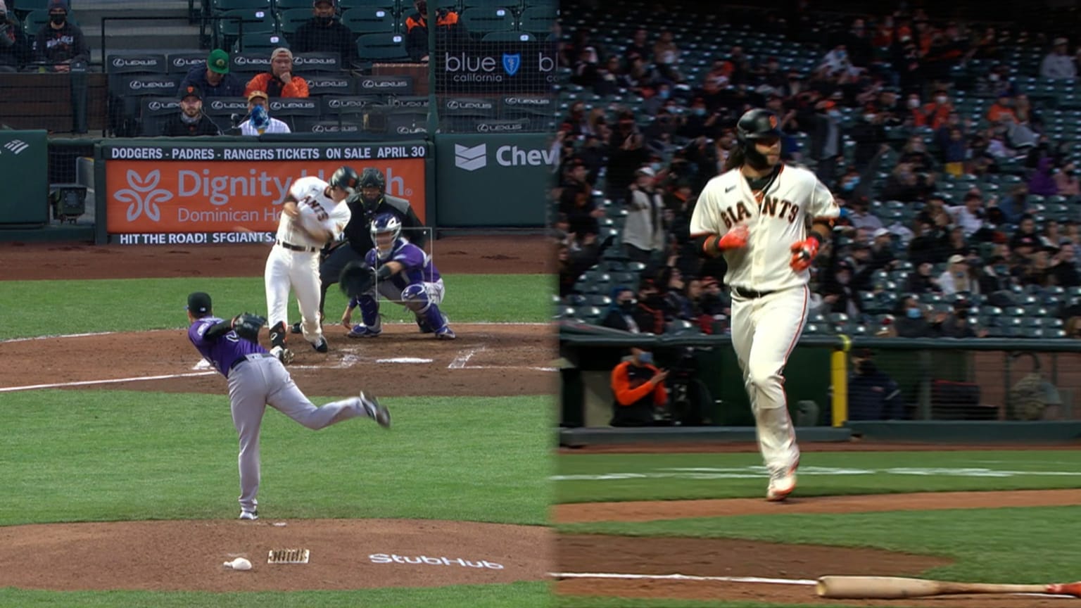 Jason Vosler's RBI double | 04/27/2021 | Colorado Rockies