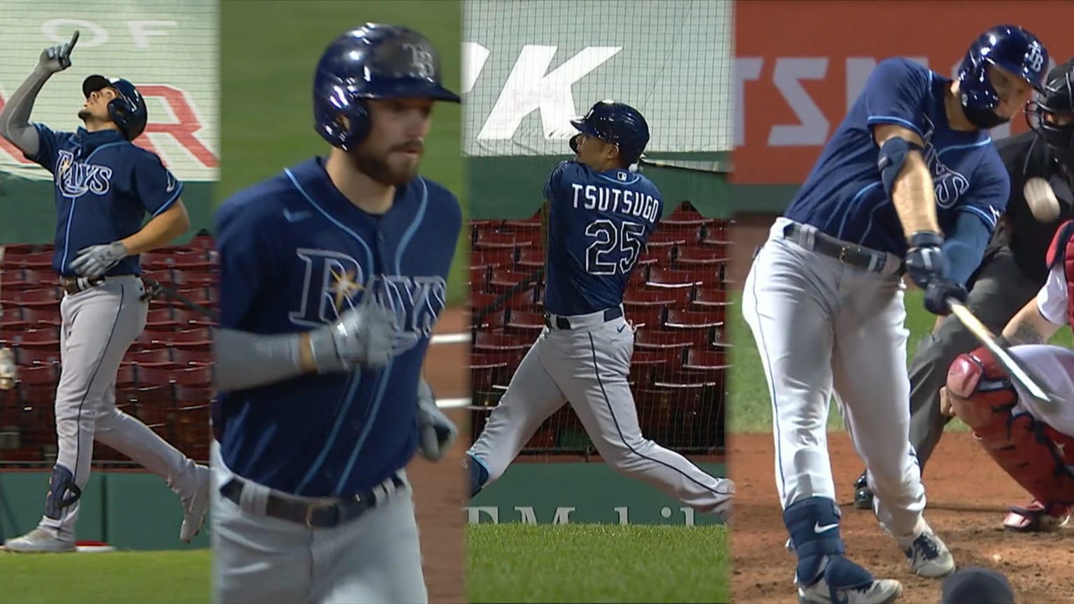 Rays hit 4 home runs in 9-5 win over Red Sox | 08/12/2020 | Tampa Bay Rays
