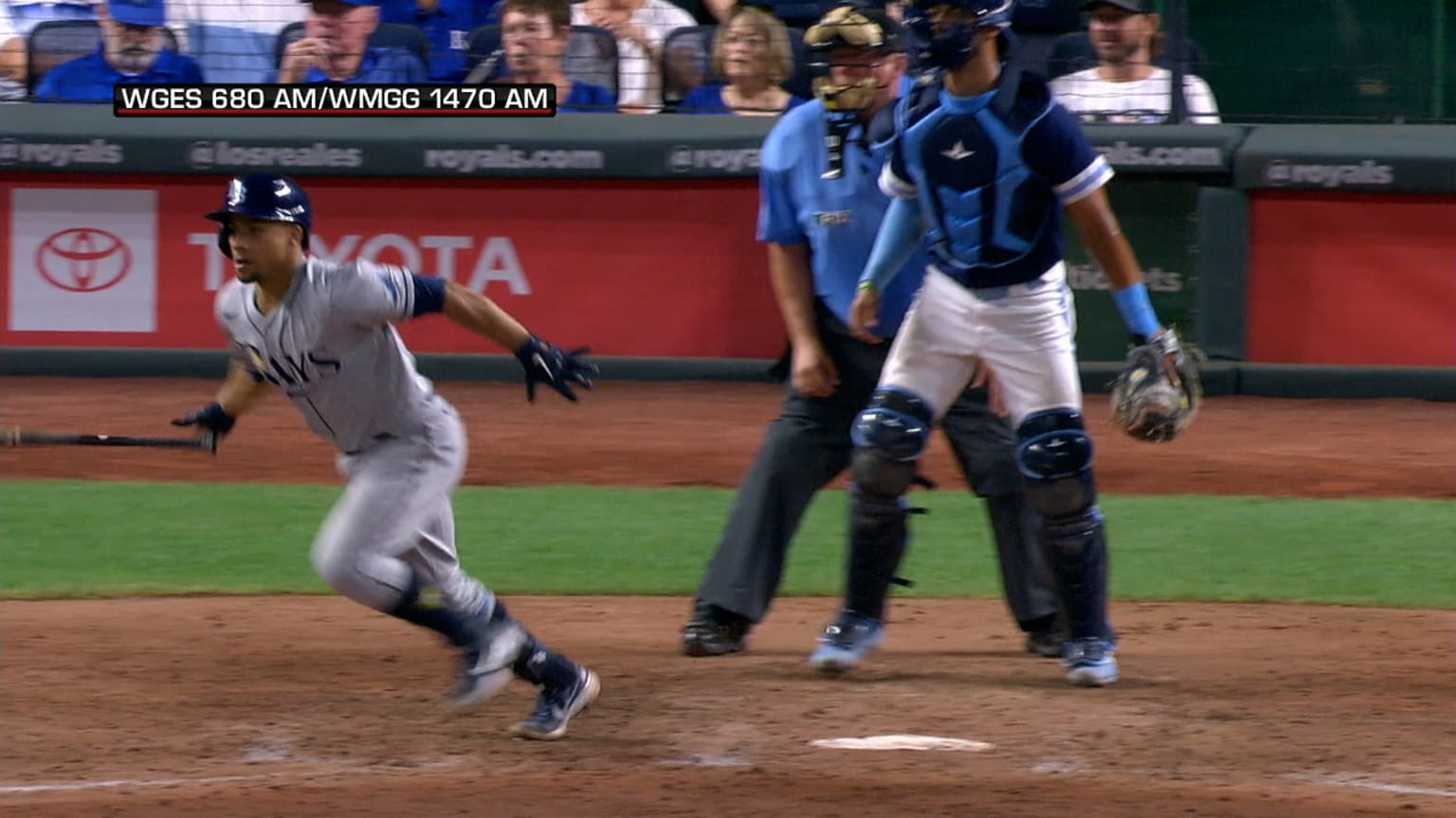 Francisco Mejía empuja con doble | 22/07/2022 | Los Rays de Tampa Bay