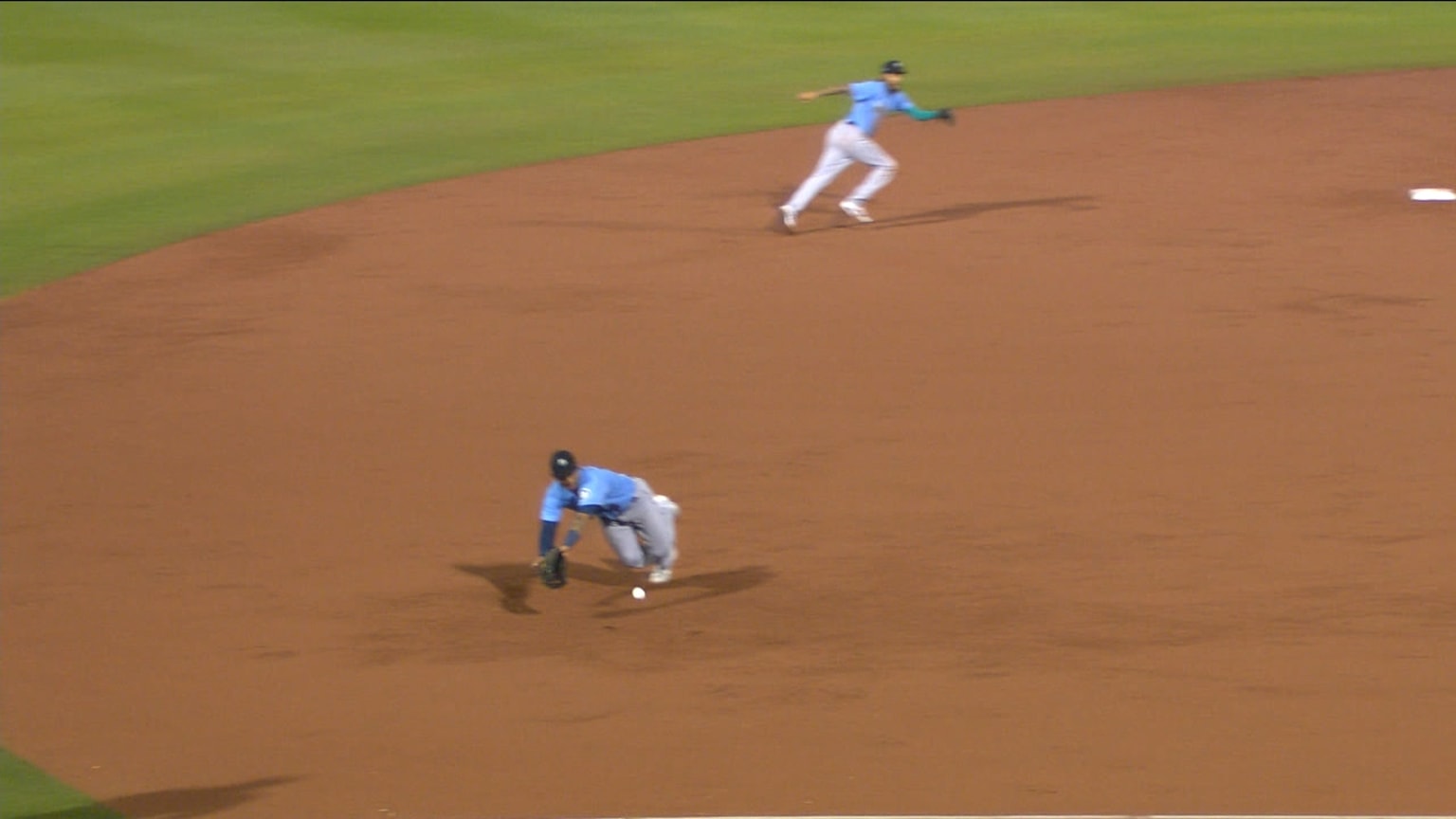 Tim Lopes dives to rob Eric Hosmer of a base hit | 03/11/2020 | San ...