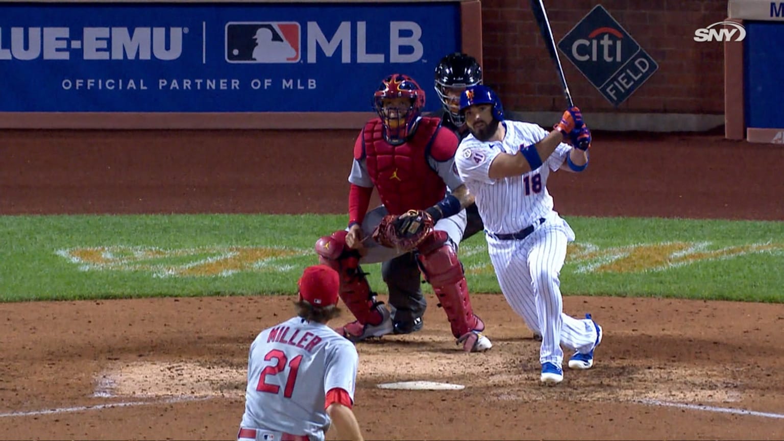 José Peraza laces an RBI single to center field | 09/15/2021 | New York ...
