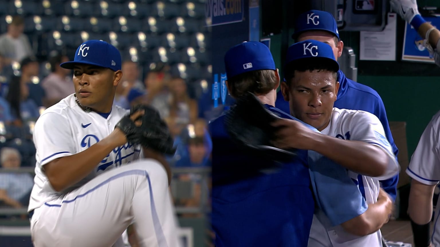 Angel Zerpa strikes out four in his MLB debut | 09/30/2021 | Kansas ...