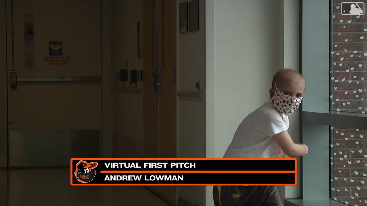 Andrew Lowman Throws 1st Pitch | 09/06/2020 | Baltimore Orioles