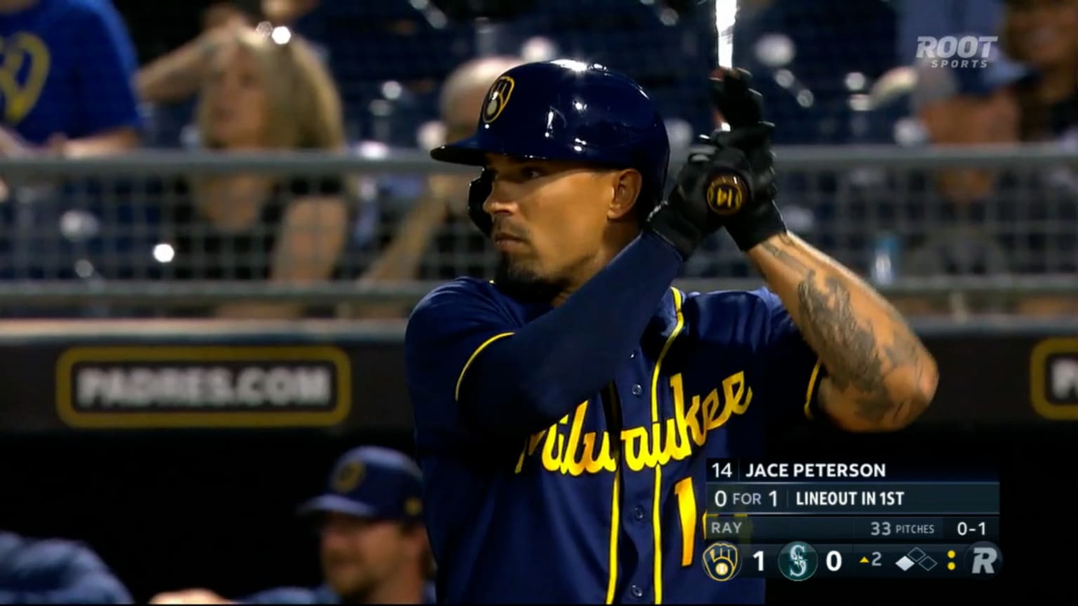 Jace Peterson's RBI single | 04/02/2022 | Milwaukee Brewers