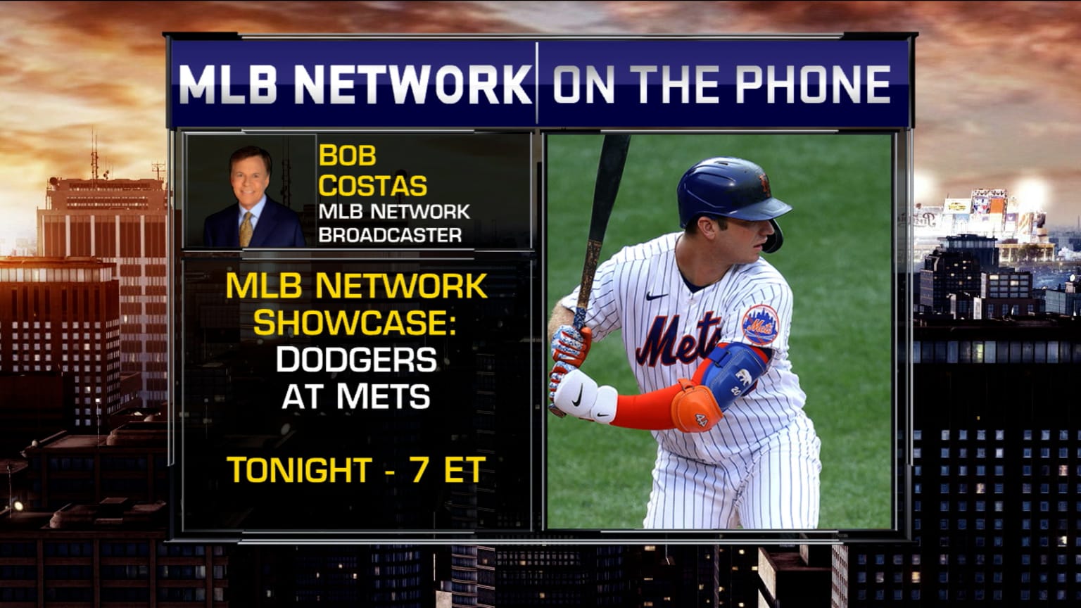 Bob Costas on the Mets, Field of Dreams game | 08/13/2021 | MLB.com