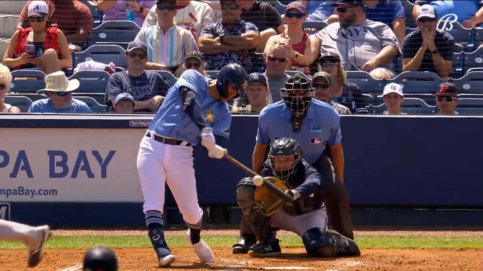 Tristan Gray drills an RBI triple to right field | 03/19/2022 | New ...