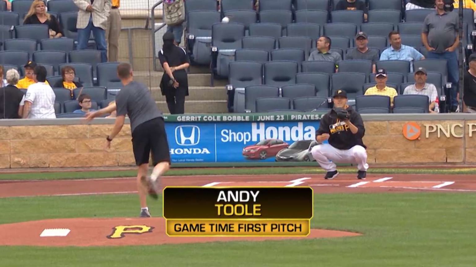 6/22/16 Pirates First Pitch: Andy Toole | 06/22/2016 | MLB.com