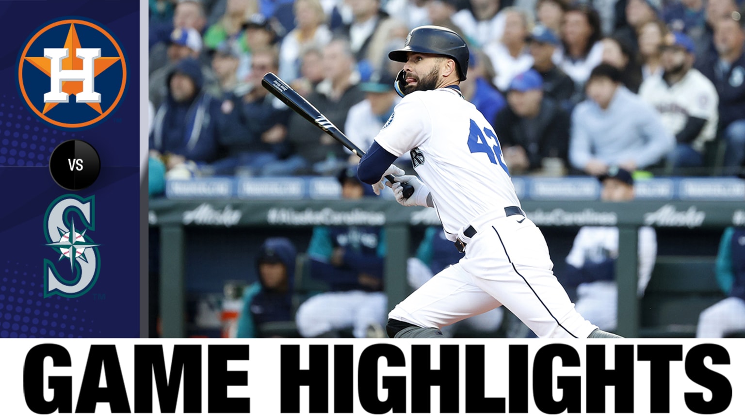 Mariners tally 13 hits in 11-1 win vs. Astros | 04/15/2022 | Seattle ...
