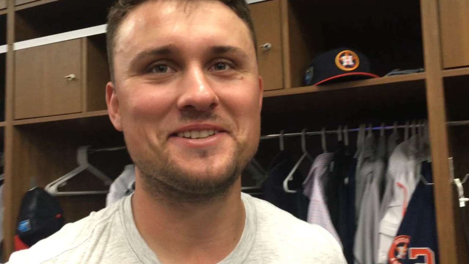 Davis on making the team | 03/25/2018 | Houston Astros