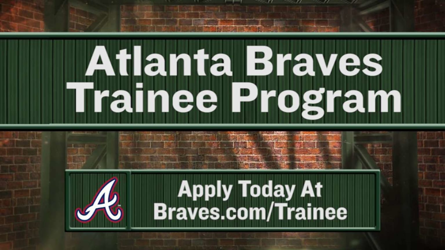 Atlanta Braves Trainee Program | 10/04/2016 | Atlanta Braves
