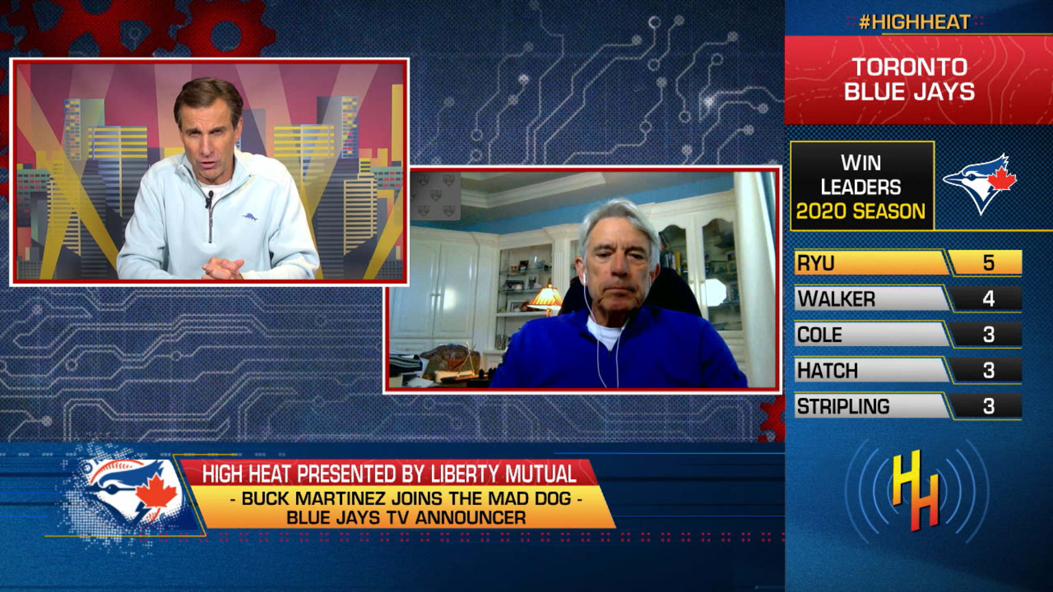 Buck Martinez talks Blue Jays' offseason, free agency | 12/01/2020 ...