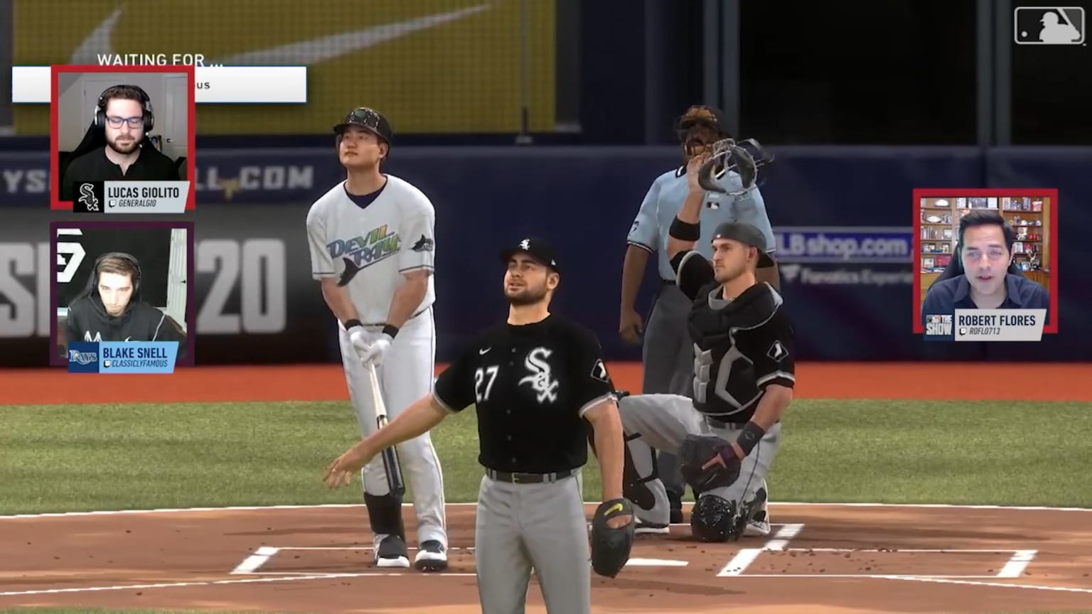 Blake Snell belts 445-ft. homer as Choi in The Show | 05/03/2020 | Washington Nationals