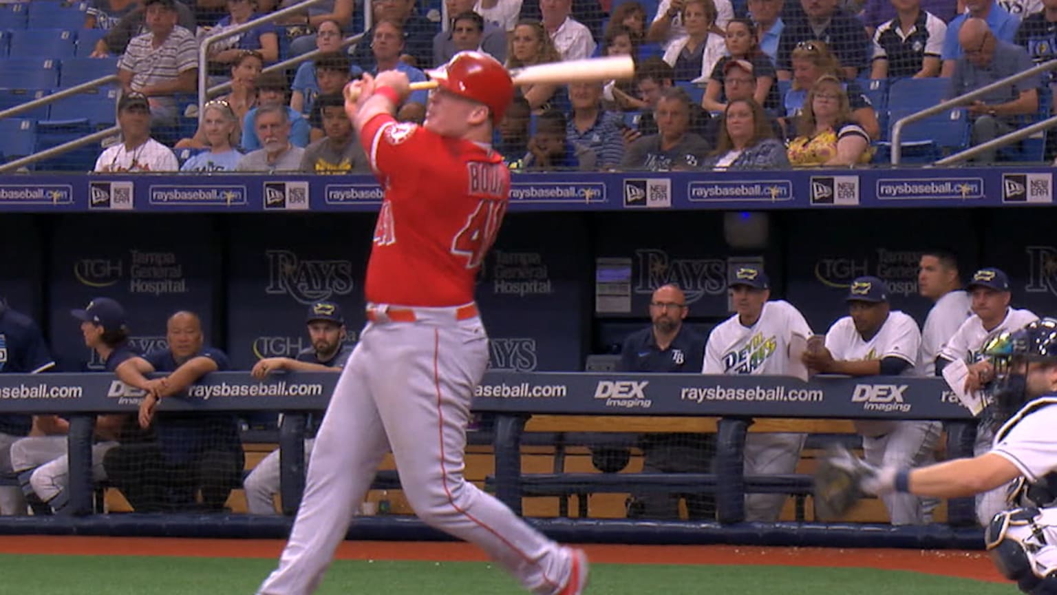 LAA@TB: Bour drills solo HR to the opposite field | 06/15/2019 | Los ...