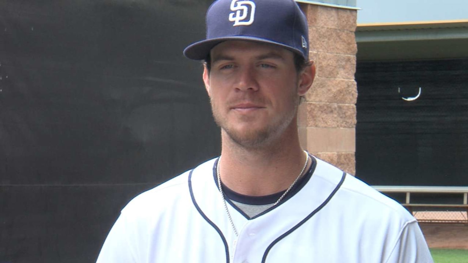 Myers discusses putting on uniform for first time | 02/26/2017 | MLB.com
