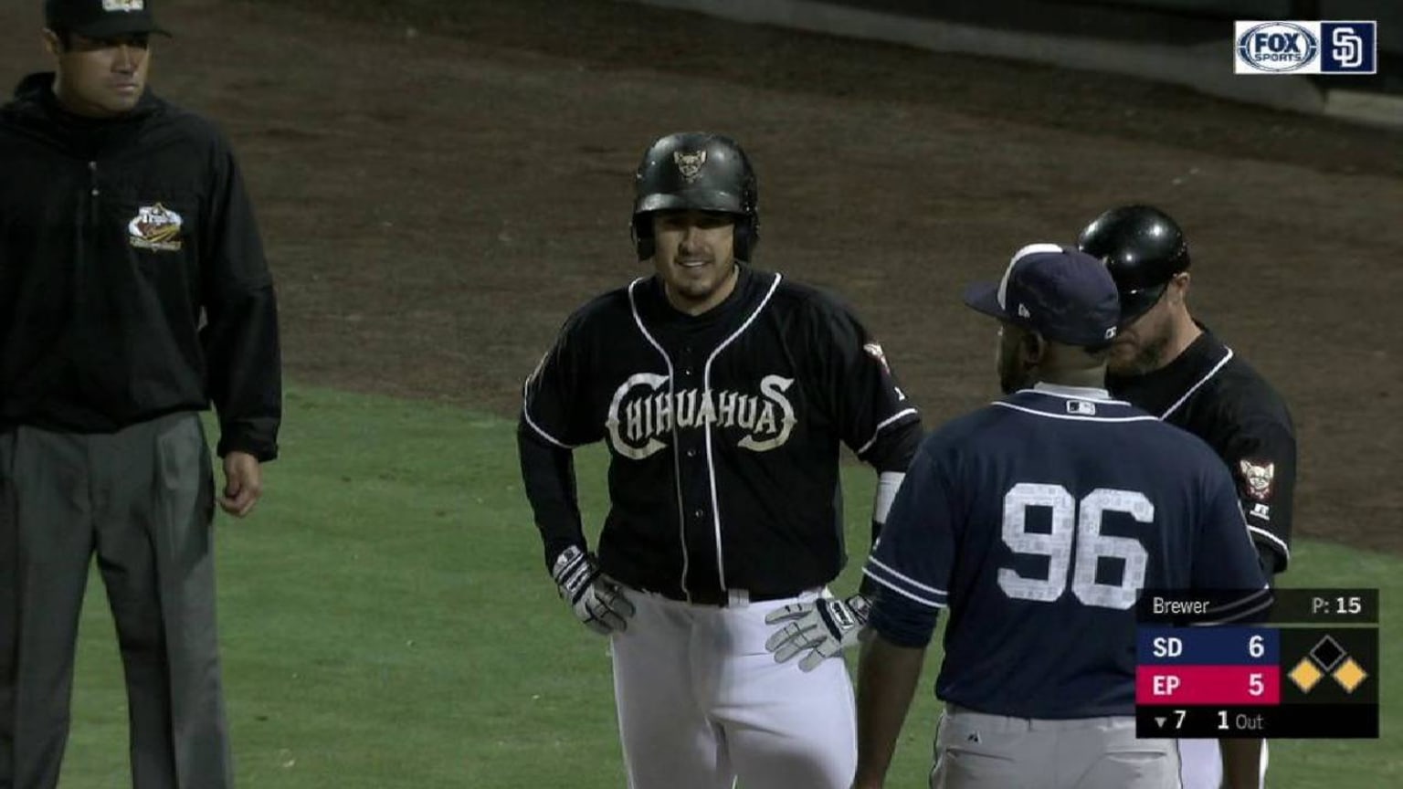 Craig's run-scoring single | 03/26/2018 | San Diego Padres