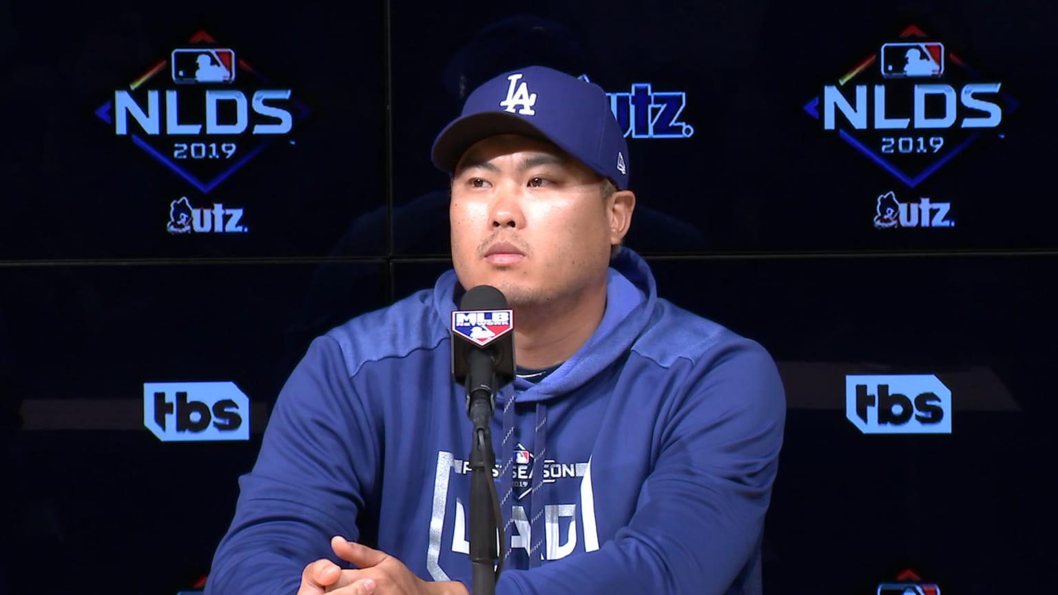 WSH@LAD Gm3: Ryu previews Game 3 outing vs. Nationals | 10/05/2019 ...