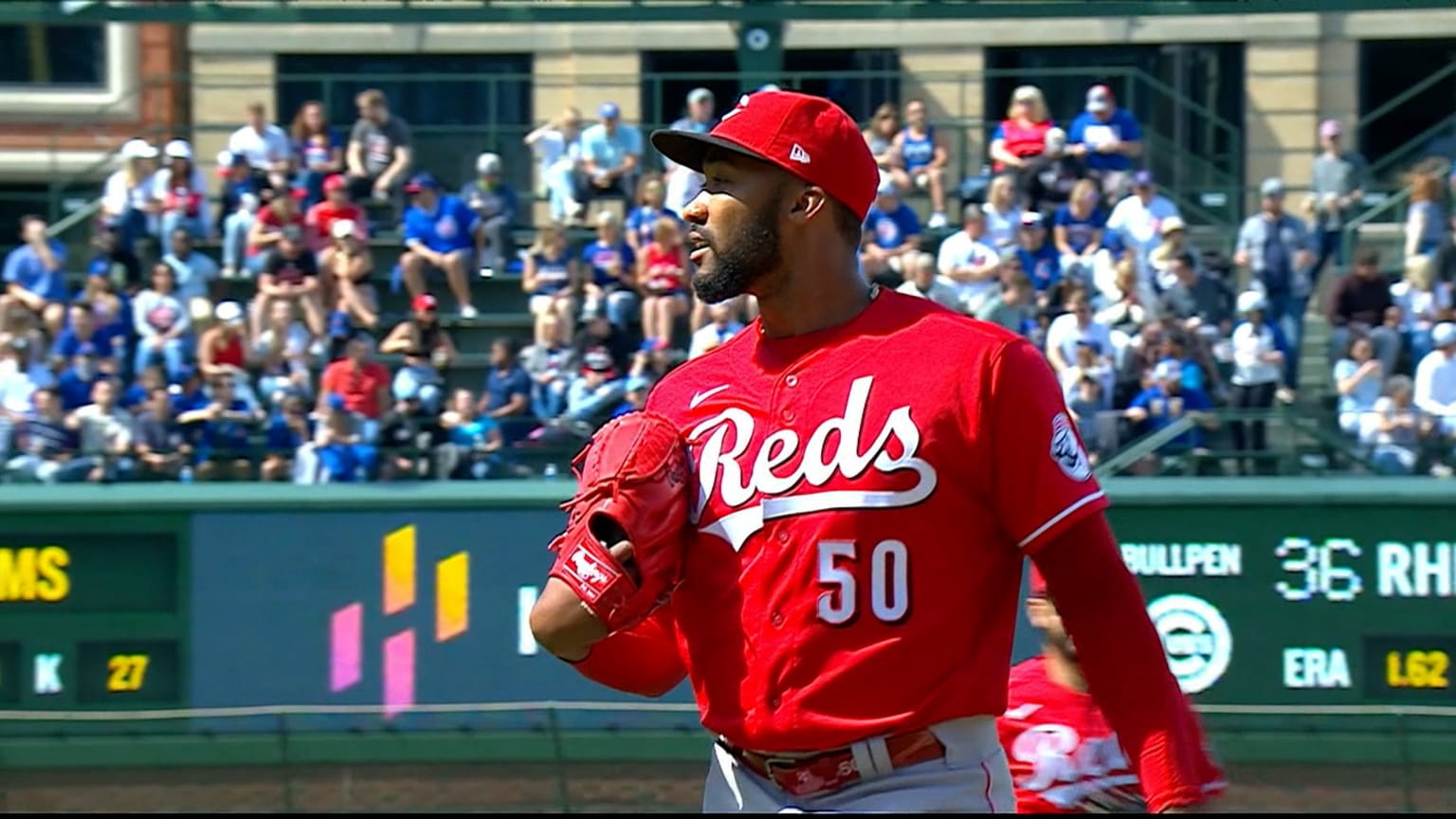 Amir Garrett gets Bryant to end the 6th inning | 05/30/2021 ...