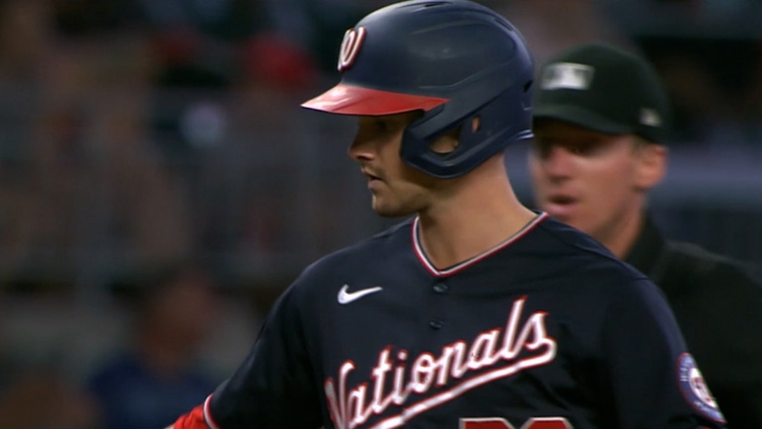 Lane Thomas triples on a deep drive to center field | 09/09/2021 ...