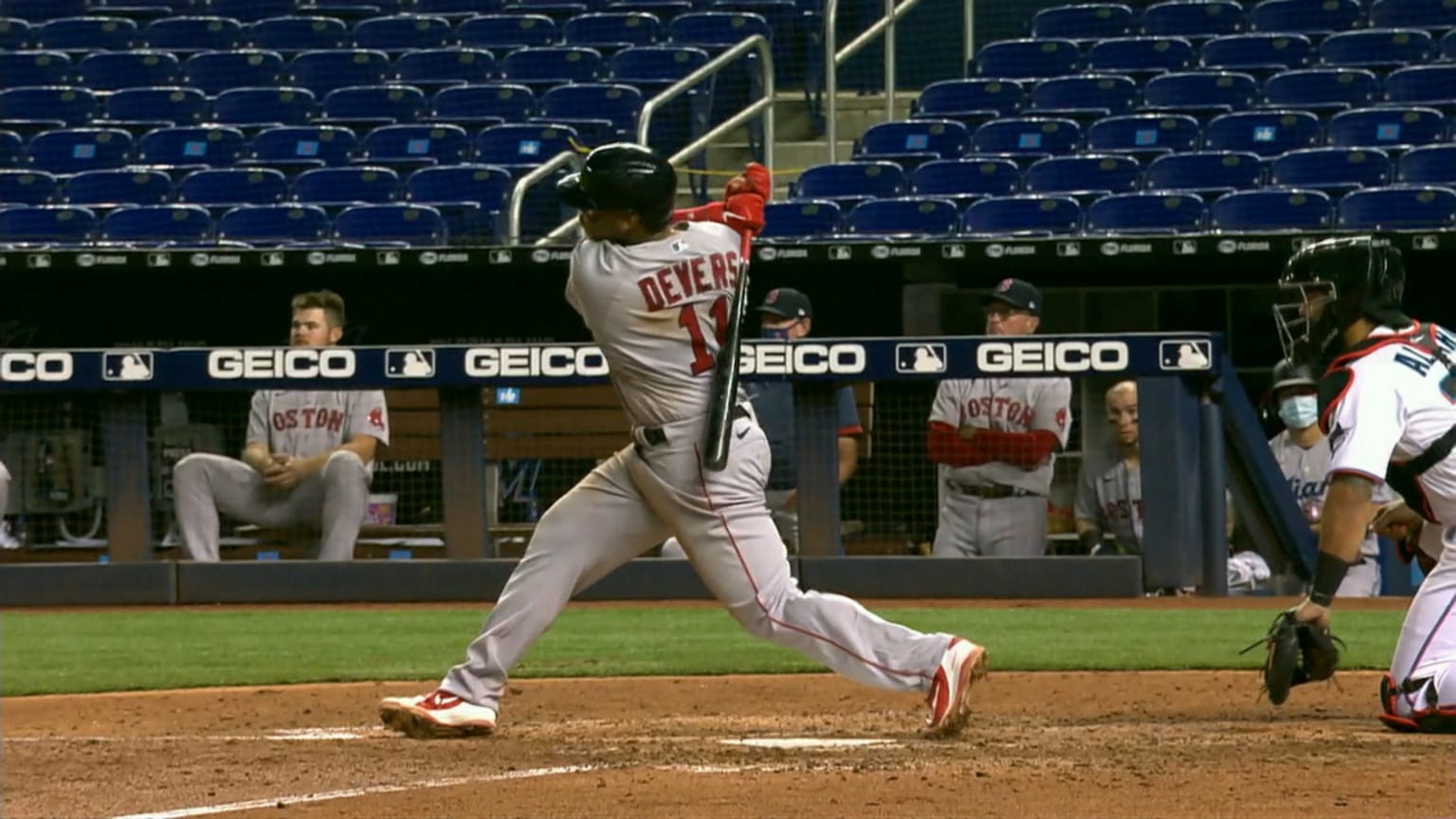 Rafael Devers clubs an RBI double to right | 09/16/2020 | Detroit Tigers