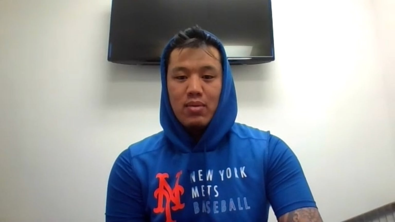Jordan Yamamoto discusses spring start | 03/08/2021 | New York Mets