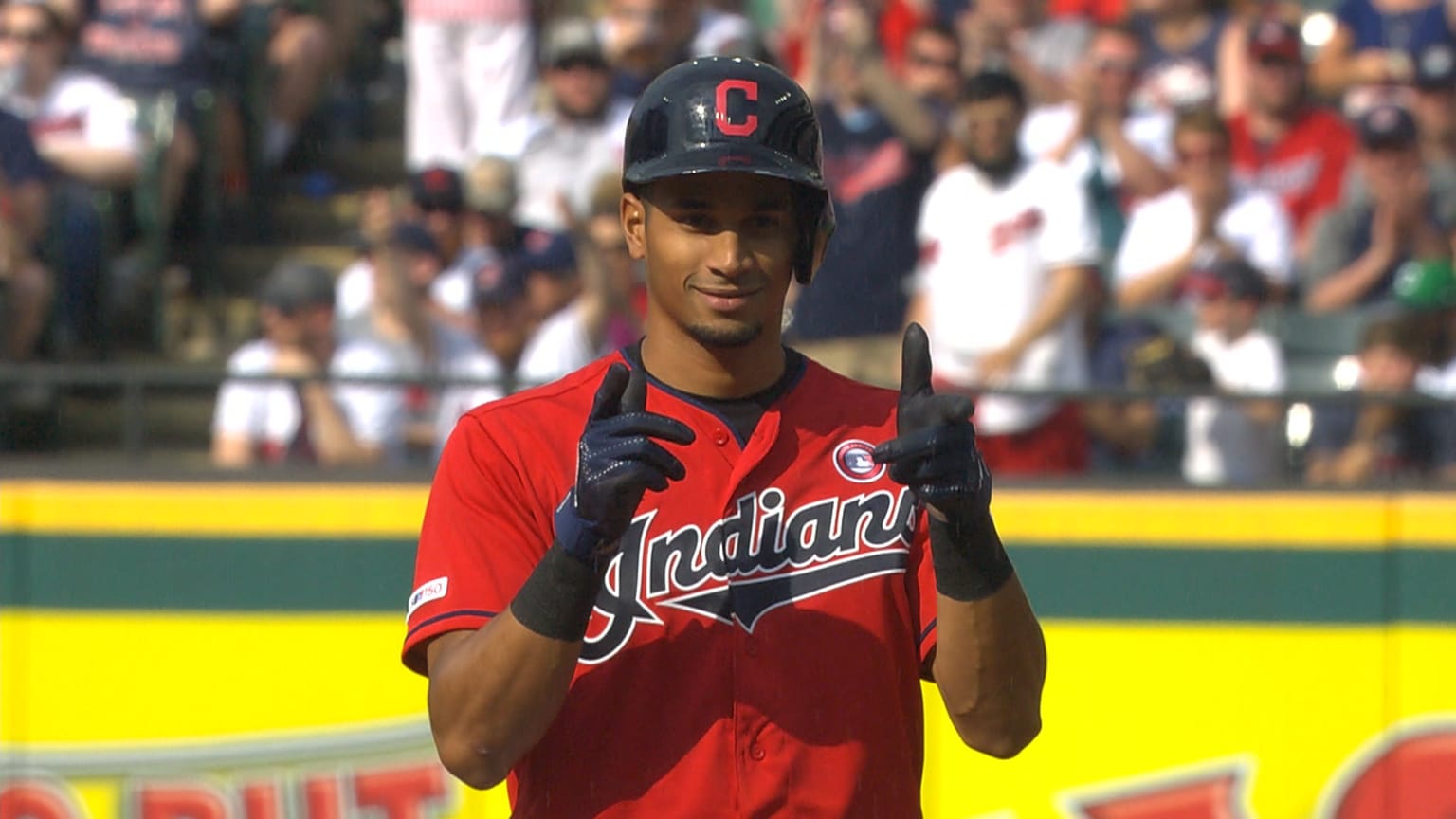 BAL@CLE: Mercado logra su 1er hit en MLB con doble | 18/05/2019 ...