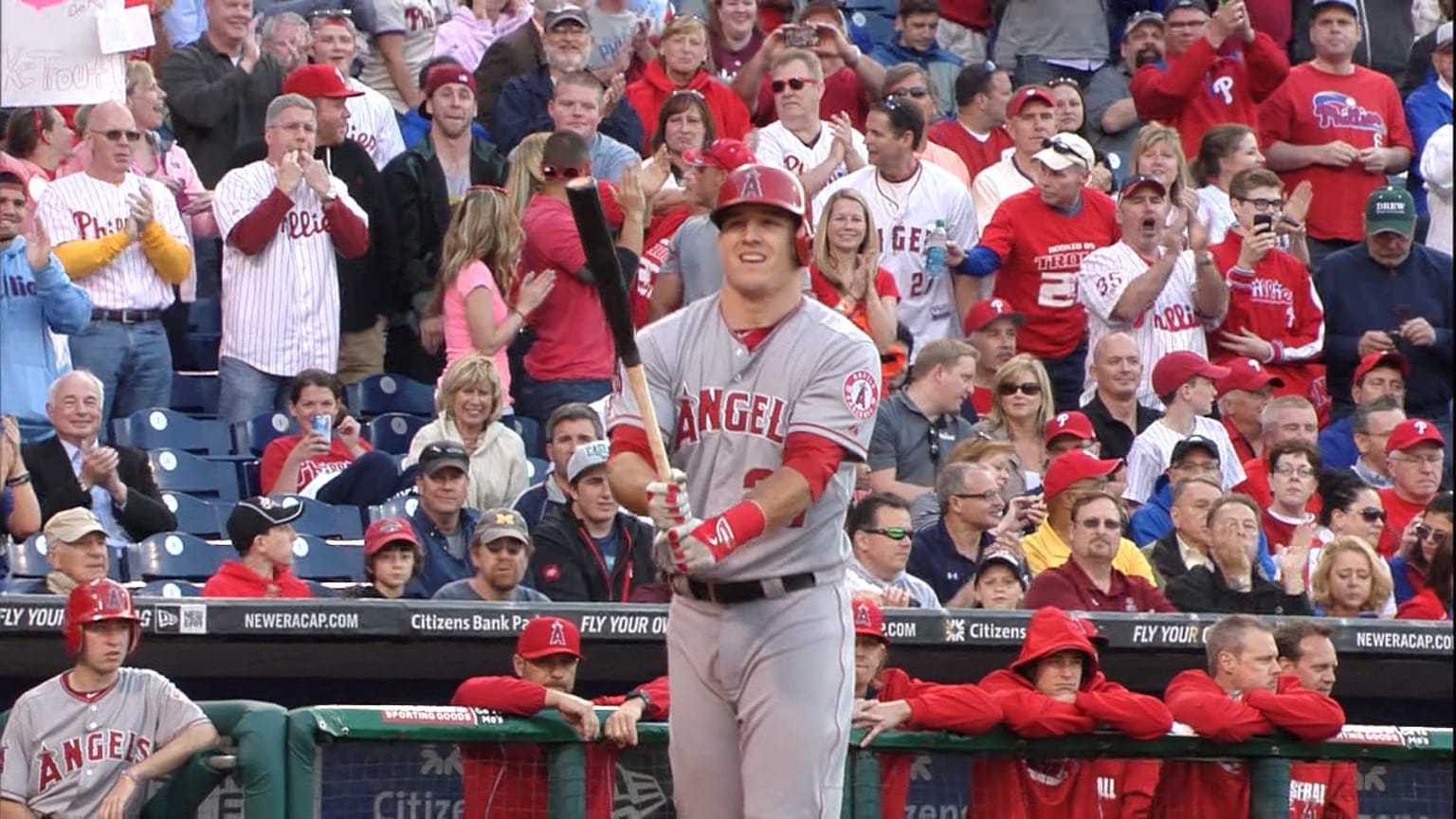 Trout makes his first visit to Philadelphia in 2014 | 01/09/2020 ...