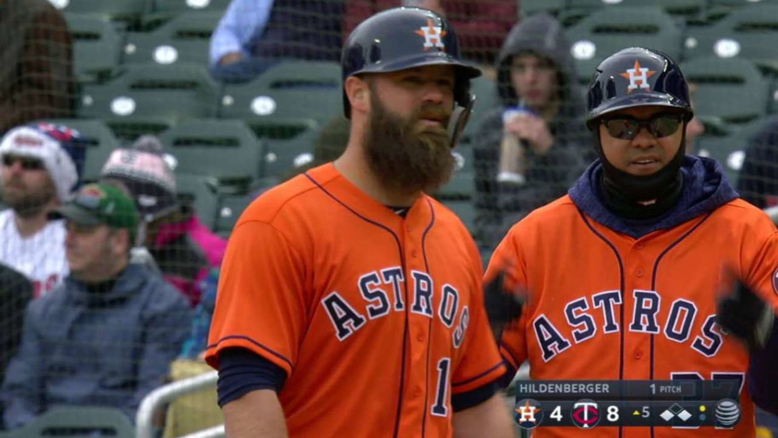 HOU@MIN: Gattis drives in two on a single to right | 04/11/2018 ...