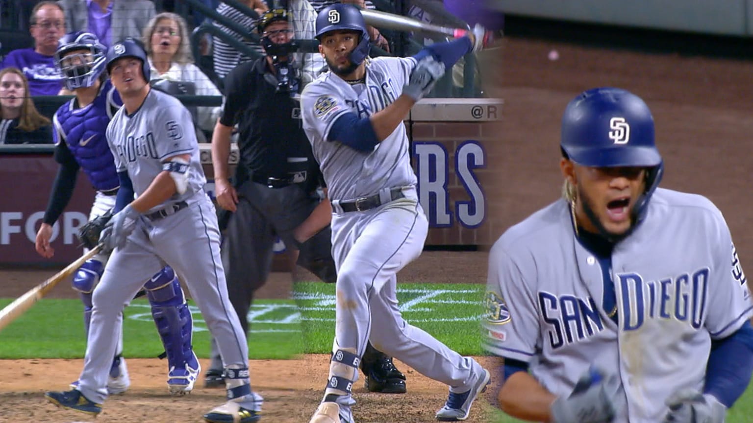 SD@COL: Padres erupt for 6 runs in 9th to tie game | 06/14/2019 | San ...