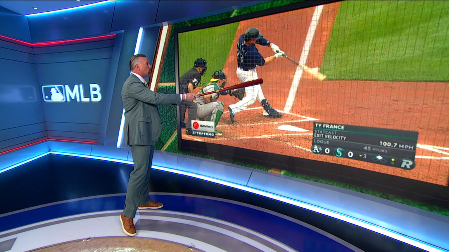 Sean Casey on France's simplicity at the plate | 05/24/2022 | MLB.com